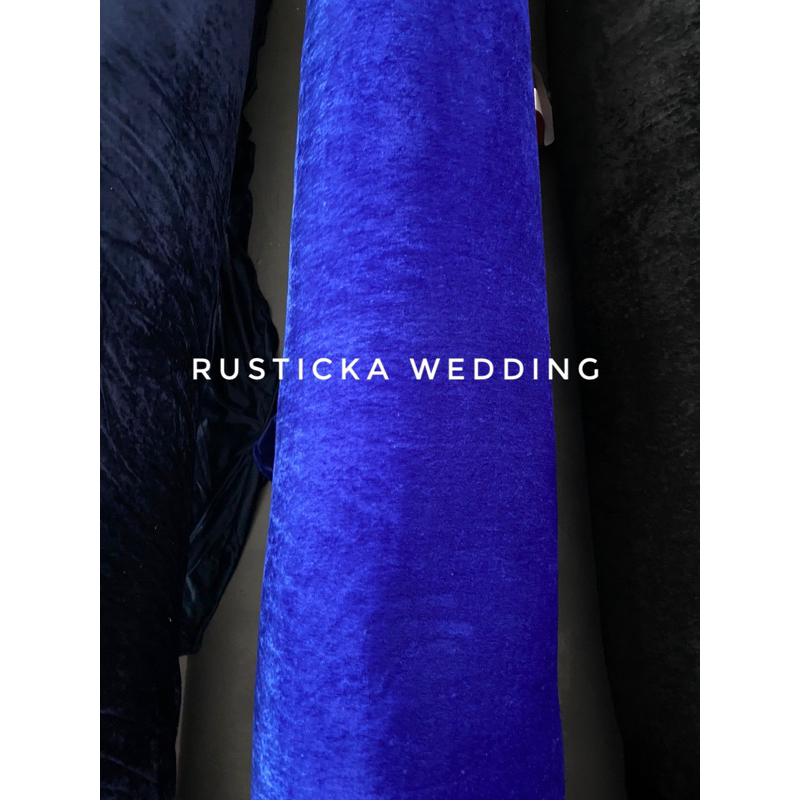 Kain Backdrop Pelamin Velvet Kain Velvet Plush baldu Meter Wedding ...