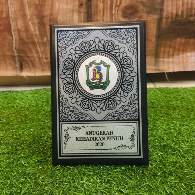 Shield & Plaque Plastic Stand Gift Souvenir Trophy School Office Sports ...