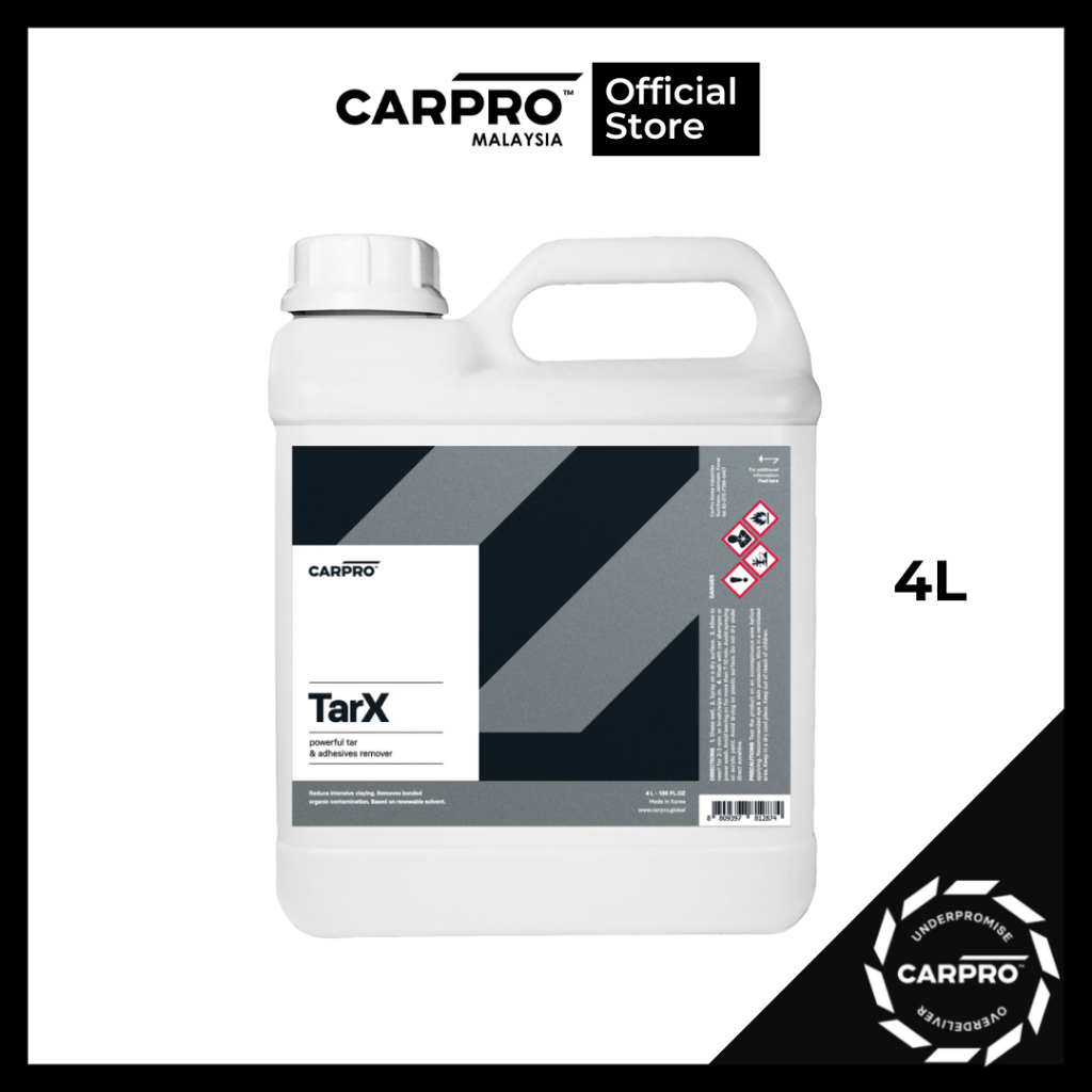 CARPRO TarX (4L) - Powerful Tar & Adhesives Remover - With Natural ...