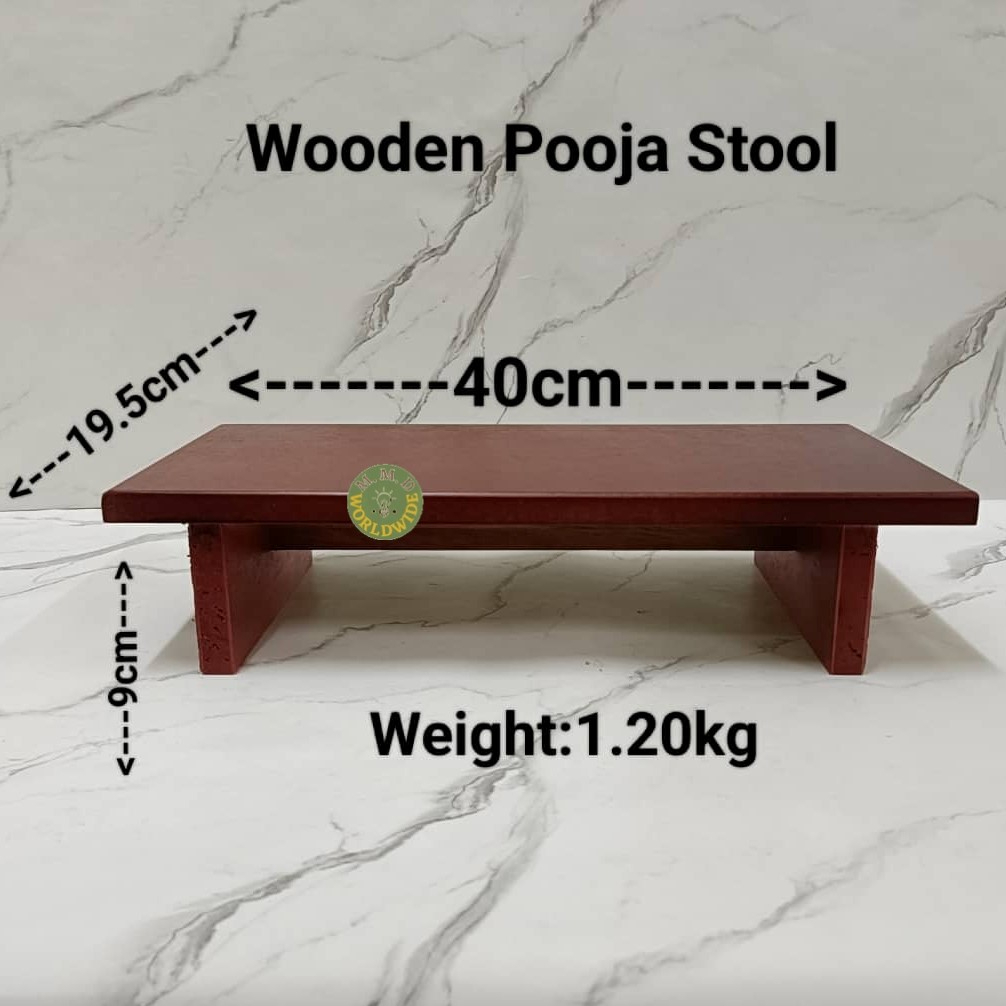 Wooden Pooja Stool/ Kerusi Duduk Tradisional | Shopee Malaysia