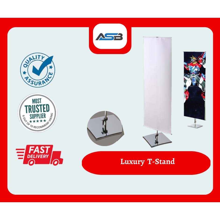 Luxury T-Stand, 60x160cm , Banner stand, bunting stand, advertising use ...