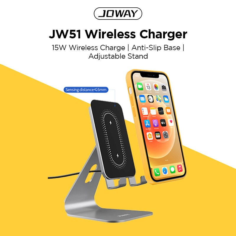 JOWAY Magnetic Wireless Charging Dock JW51 | Shopee Malaysia