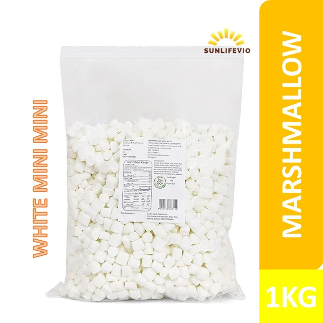 MARSHMALLOW WHITE MINI MINI 1KG | Shopee Malaysia