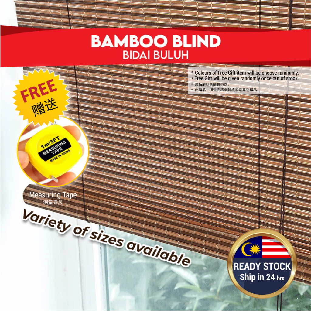 Carbonized Reed Curtain Natural Bamboo Partition Curtain Tea Area Tirai ...