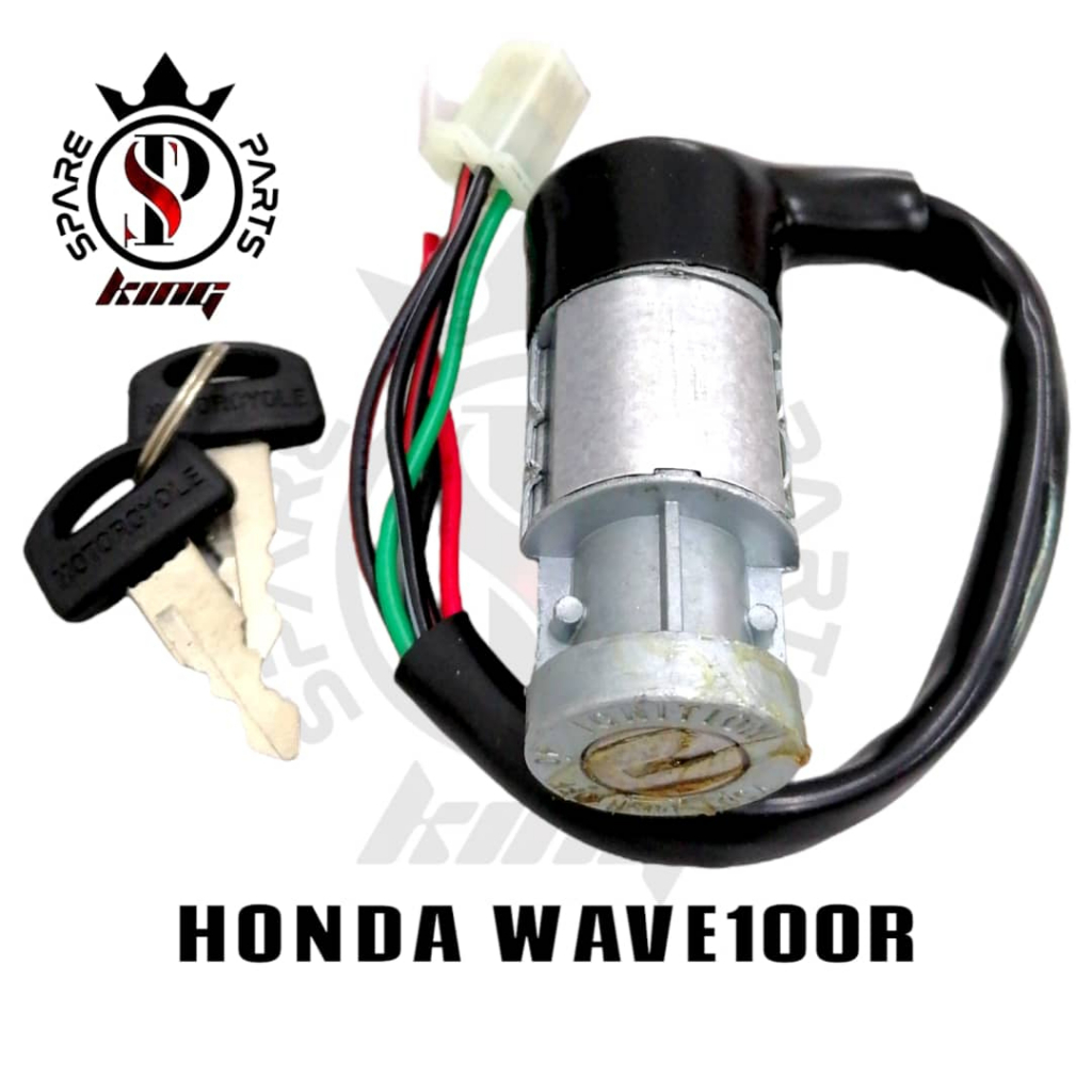 HONDA WAVE100R WAVE100 R MAIN SWITCH ONLY MAIN SUIS SAHAJA SUIS LOCK ...