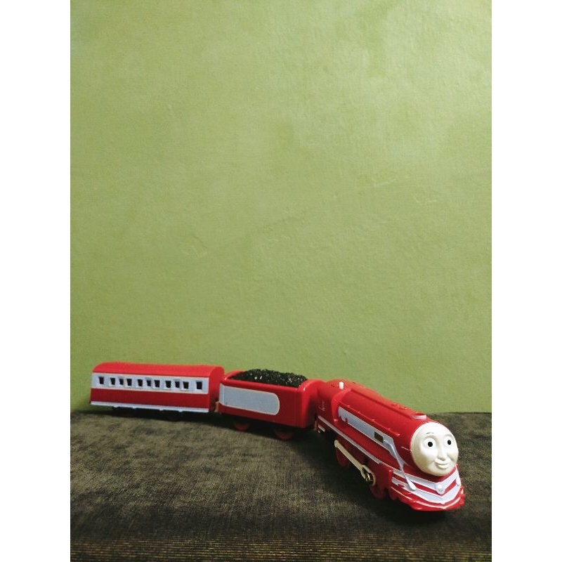 Thomas and Friends Toby & Henrietta Set Victor Merlin and Plarail Train ...