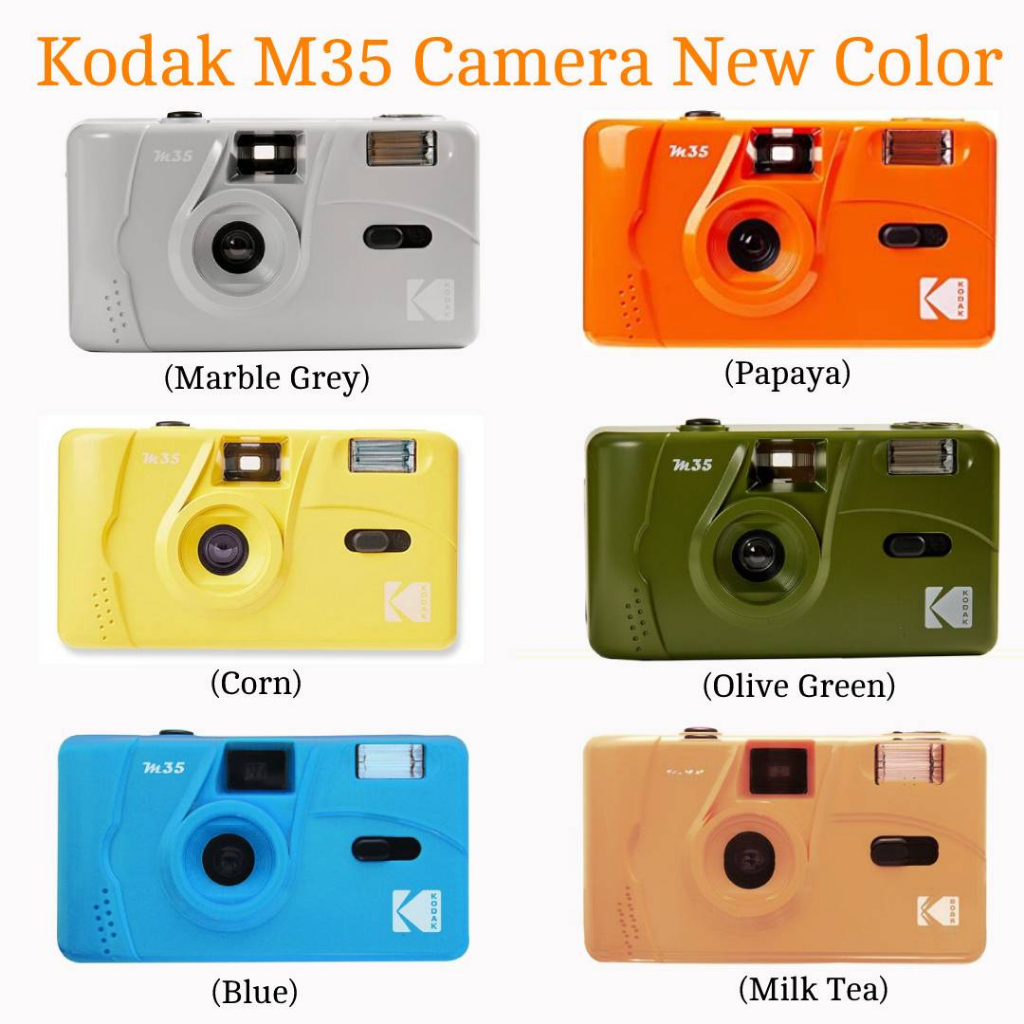 (Ready Stock) Kodak M35 Reusable Film Camera | Shopee Malaysia