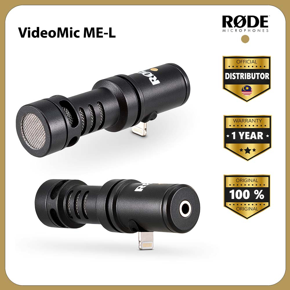 RODE VideoMic ME / ME-L | Compact Microphone for Android & iPhone ...