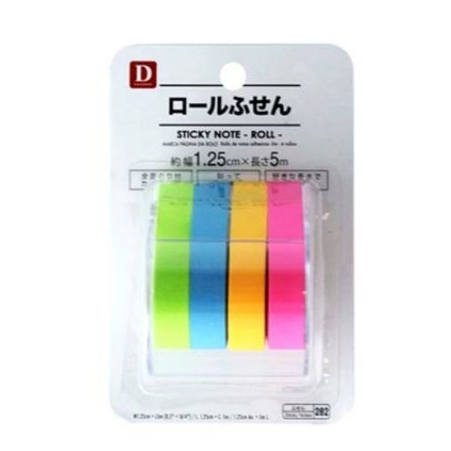 DAISO Rolled Sticky Notes | Shopee Malaysia