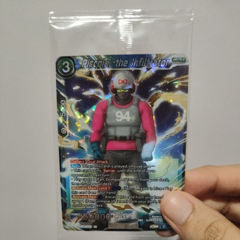 Dragon Ball Super CCG TCG I BT19-061 SR Piccolo, the Infiltrator (seal) | Shopee Malaysia