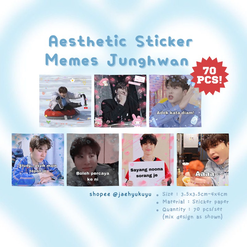 (P3) TREASURE Happy Mail Sticker Aesthetic Memes Cute Stickers Set Deco ...