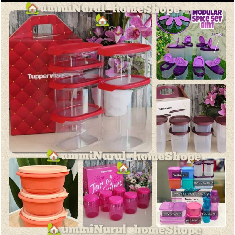🏡LIVE LOCK ONLY 🏡 TUPPERWARE BRAND 🏡 Parcel kotak/HAMPER | Shopee Malaysia