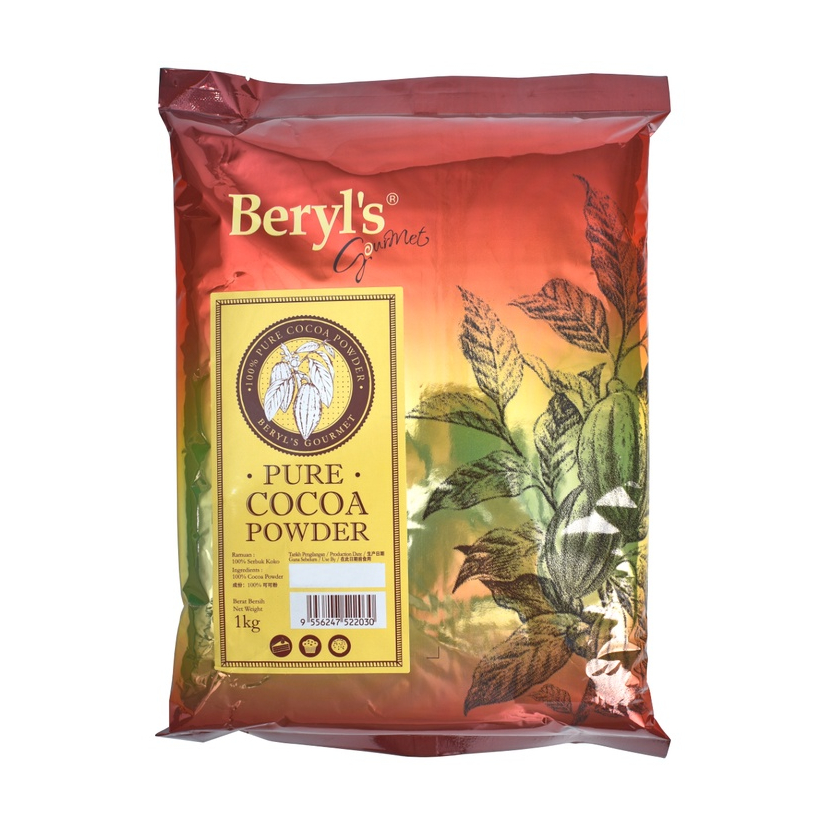 Beryls Gourmet Pure Cocoa Powder 1kg | Shopee Malaysia