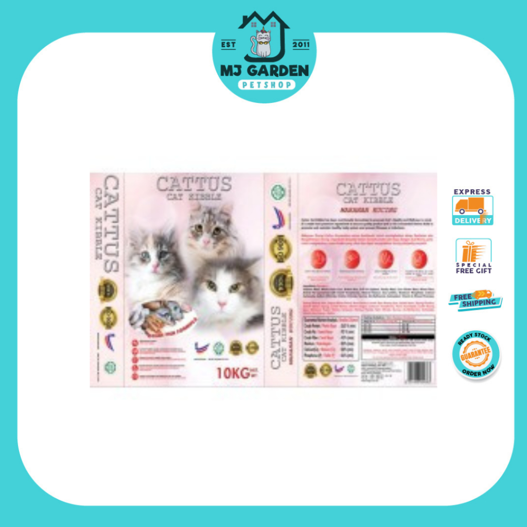 Cattus Cat Food 10KG | Shopee Malaysia