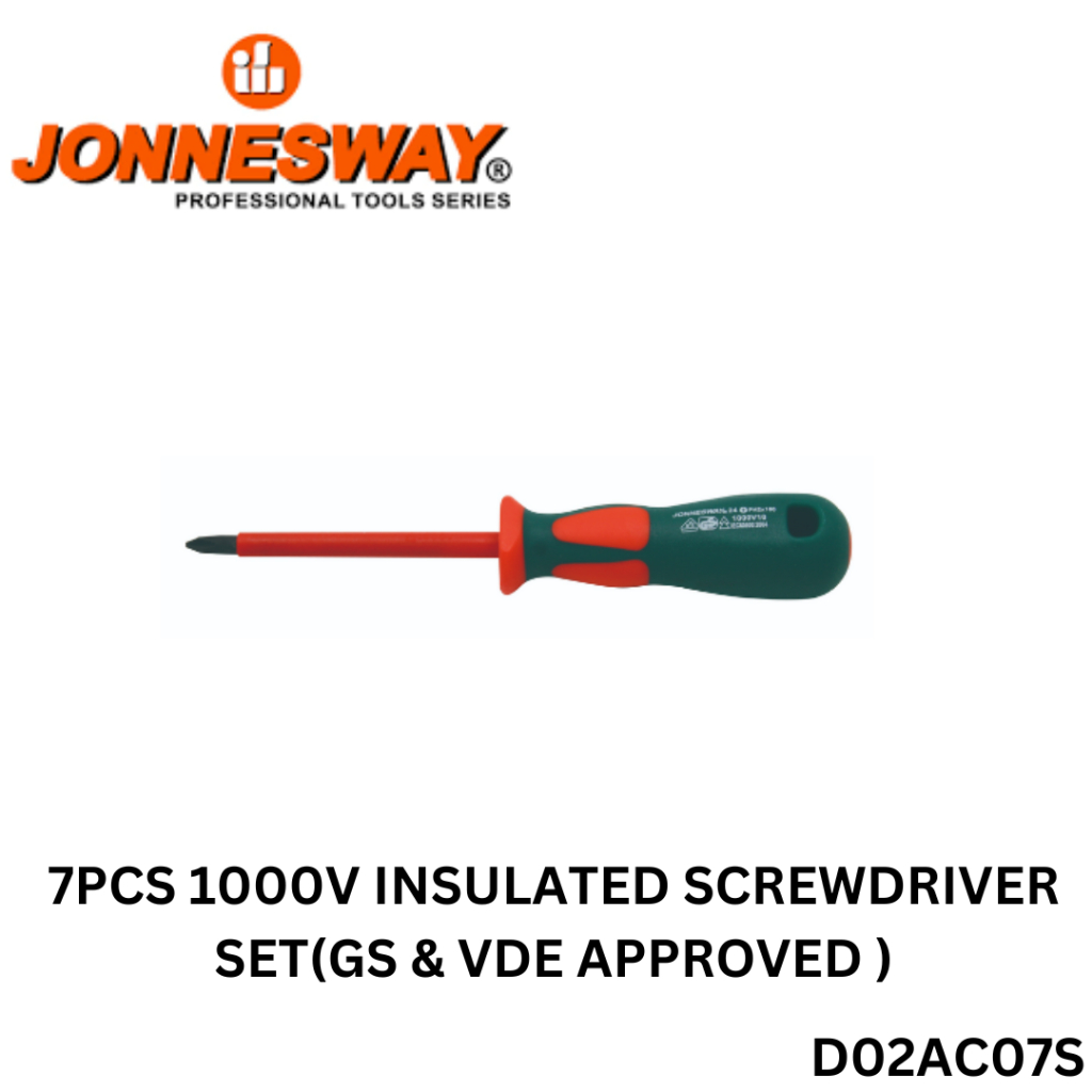 7PCS 1000V INSULATED SCREWDRIVER SET(GS & VDE APPROVED )D02AC07S | Shopee Malaysia