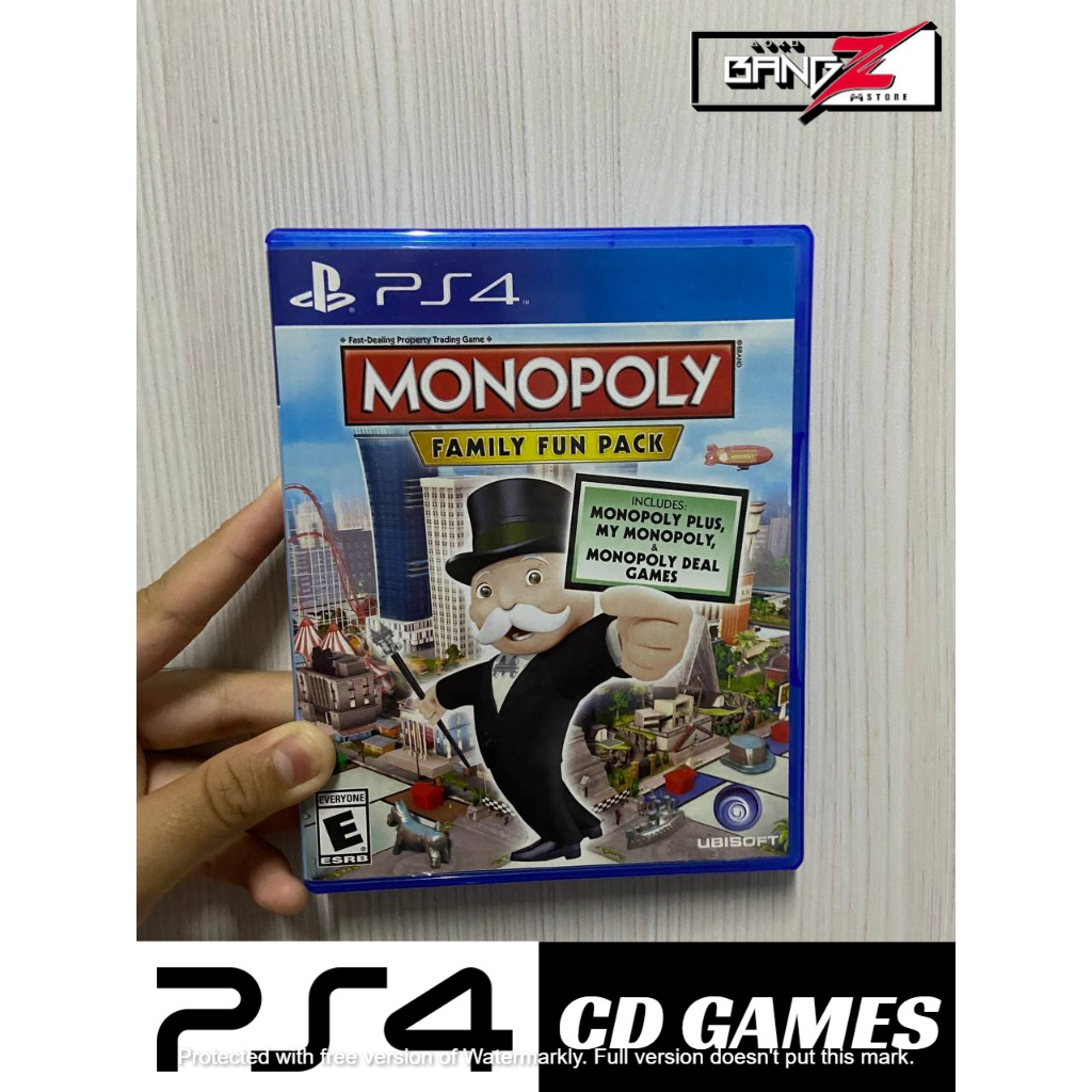 PS4: MONOPOLY FAMILY FUN PACK (CD) | Shopee Malaysia