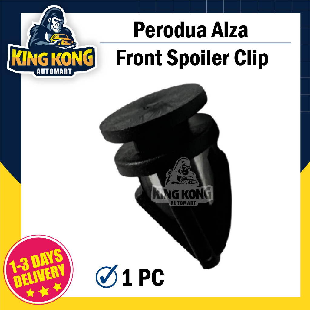 Perodua Alza Front Spoiler Clip - 1 PC | Shopee Malaysia