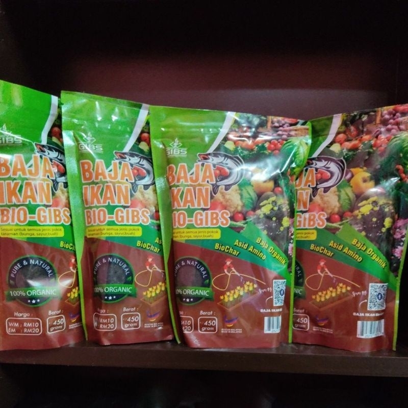 BAJA IKAN BIOGIBS 450G | Shopee Malaysia