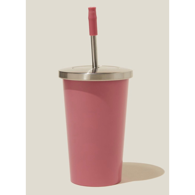 Typo Sipper Smoothy Cup & Metal Smoothie Cup | Shopee Malaysia