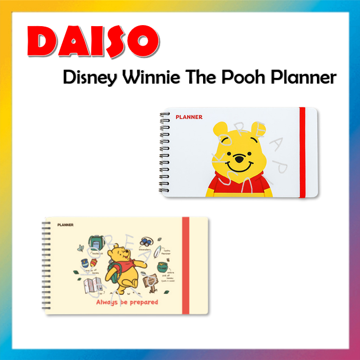 [DAISO] Disney Winnie The Pooh Planner No.1041394 | Shopee Malaysia