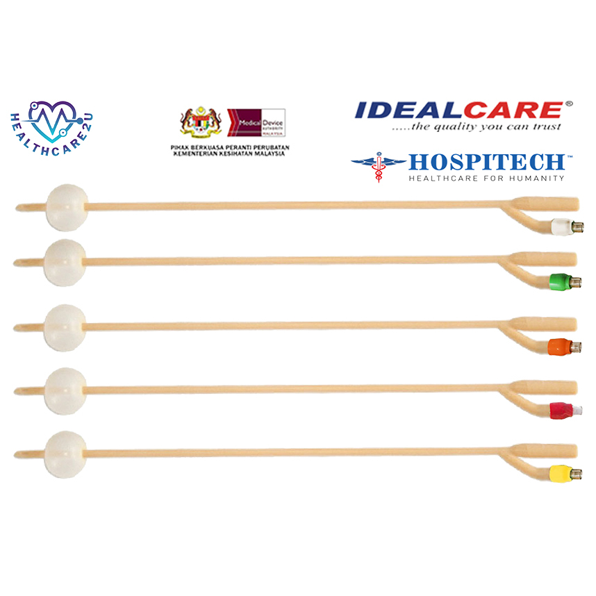 2Way Foley Catheters Sterile Pack Silicone Coated 1PC | Shopee Malaysia