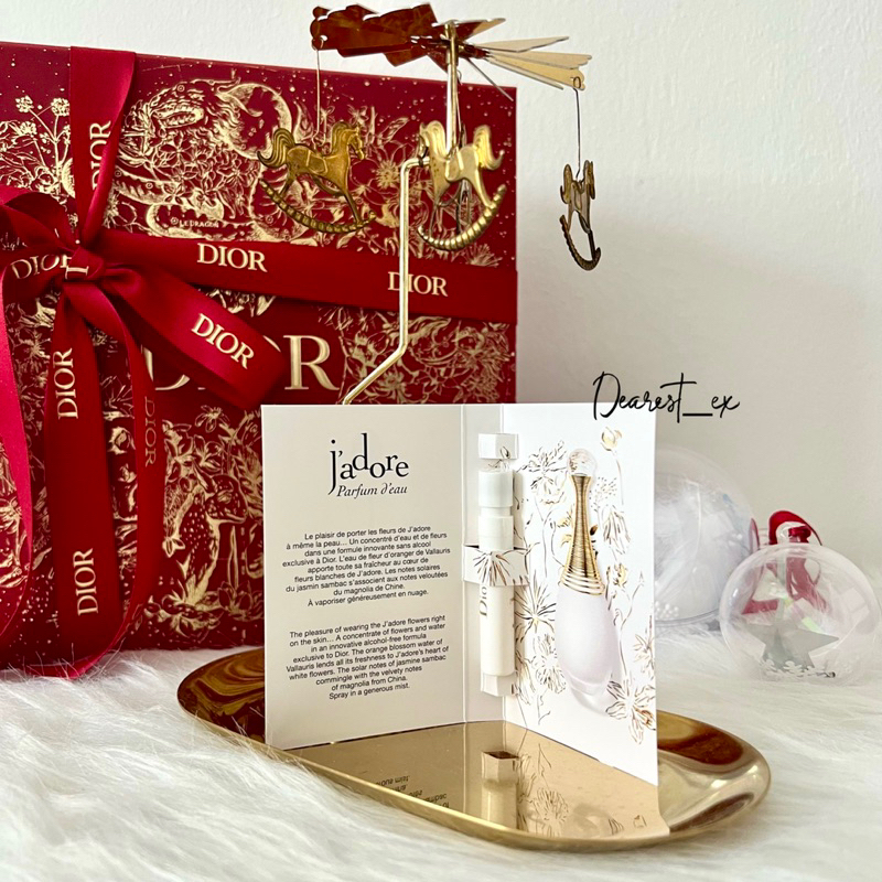 CD_DIOR J’adore/Jadore Parfum D’Eau Alcohol-Free Floral Fragrance Notes ...