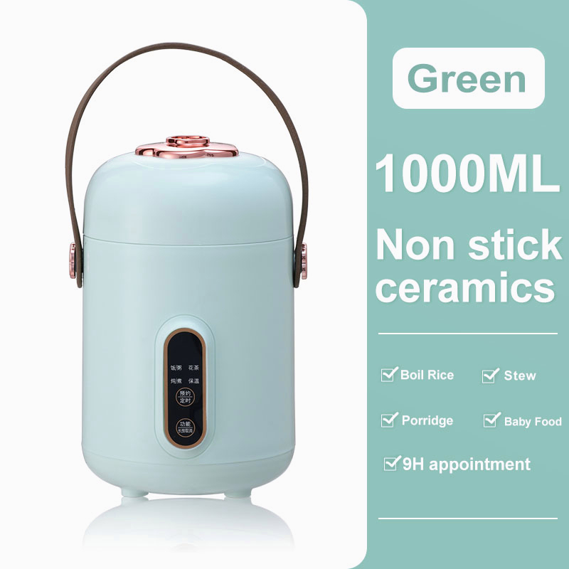 8 in1 Mini Multi Cooker Portable Rice Cooker Baby Food Pot Congee Soup ...
