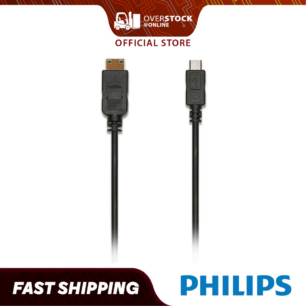 PHILIPS PPA1340 MHL Cable with MHL to Mini-HDMI Cable, Projector to ...