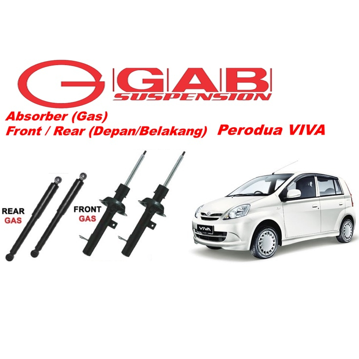 Original GAB Absorber Perodua Viva | Shopee Malaysia
