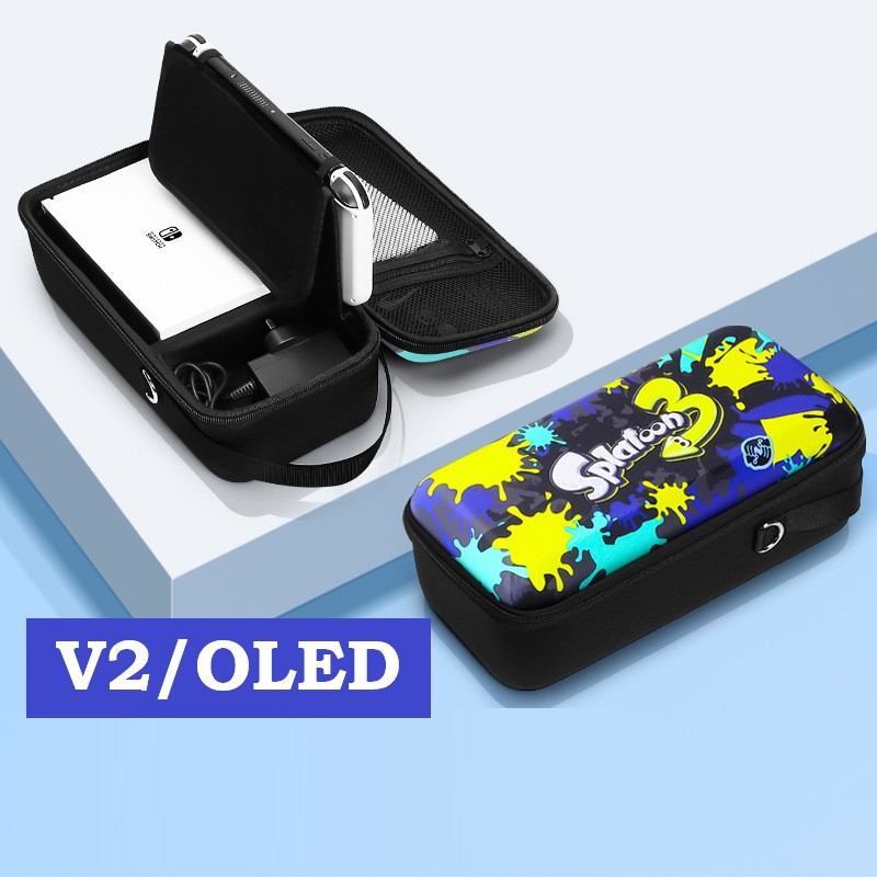 Nintendo Switch Splatoon 3 Accessories Protective Case Pouch Bag Game ...