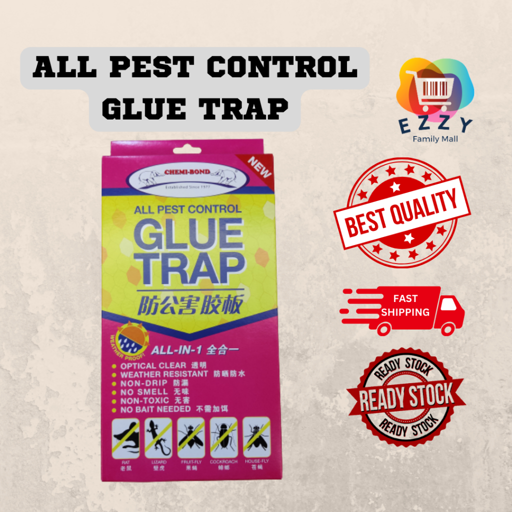CHEMIBOND All Pest Control Glue Trap Gam Perangkap Kawalan Perosak ...