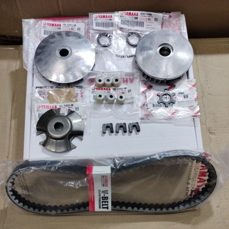 EGO EGOS FI EGO LC AVANTIZ NOUVO LC V BELT/PULLEY BELTING SET YAMAHA ORIGINAL | Shopee Malaysia