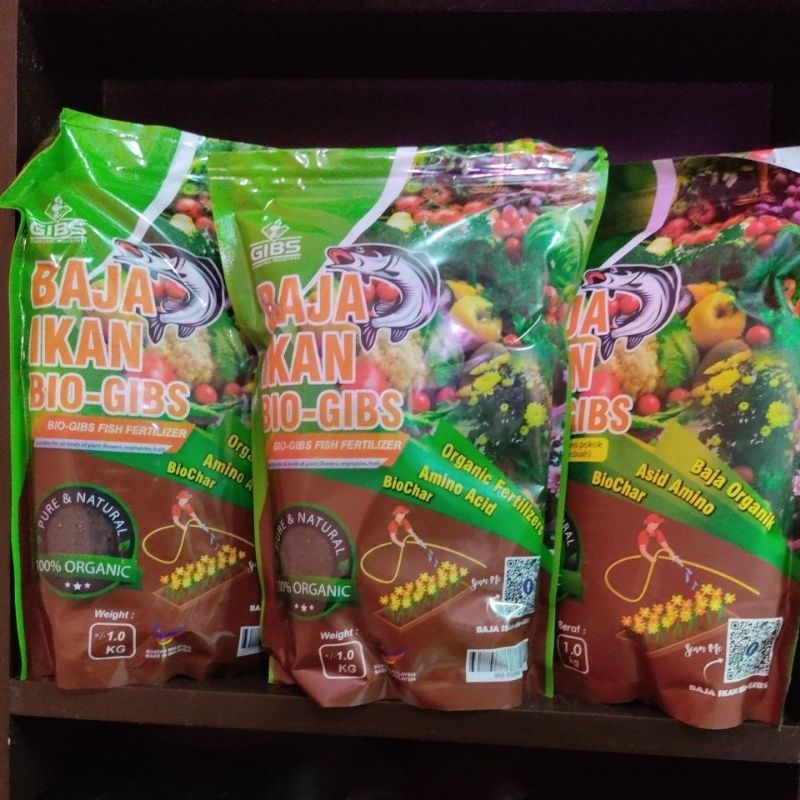 BAJA IKAN BIOGIBS 1kg | Shopee Malaysia