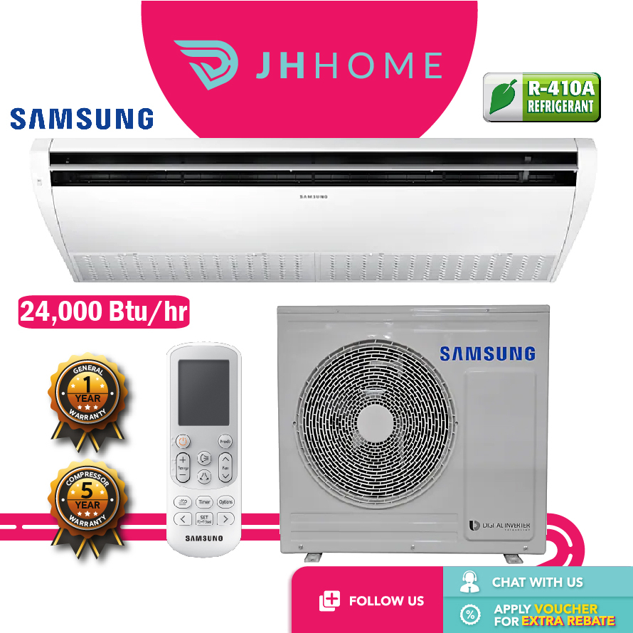 Samsung 24,000 Btu/hr Inverter Ceiling Suspended Air Conditioner ...