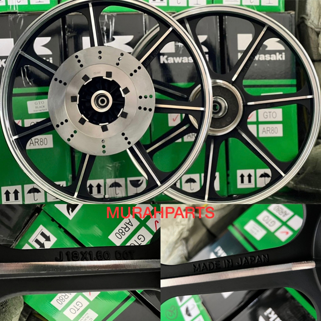 [18 INCH] KAWASAKI SPORT RIM GTO KT1 7L BATANG FULL CHOP 1.4X1.6 MADE ...