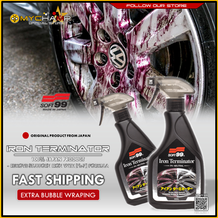 Soft 99 | Soft99 Iron Terminator 500ML - sport rim wheel cleaner iron ...