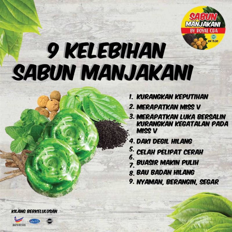SABUN MANJAKANI BY ROYAL CDA | Shopee Malaysia