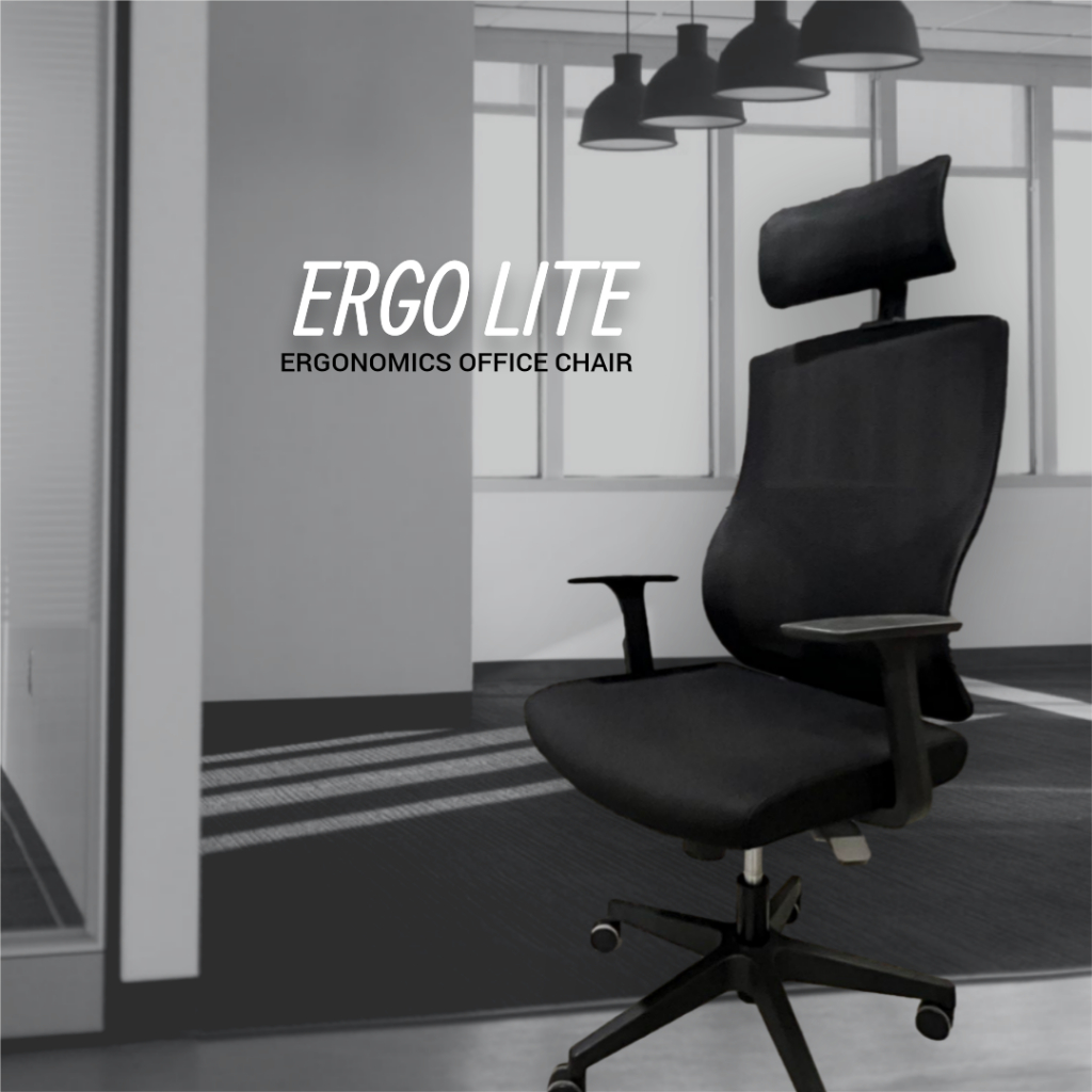 HEXABYTE ERGO LITE ERGONOMICS OFFICE CHAIR/HIGH BACK MESH CHAIR ...