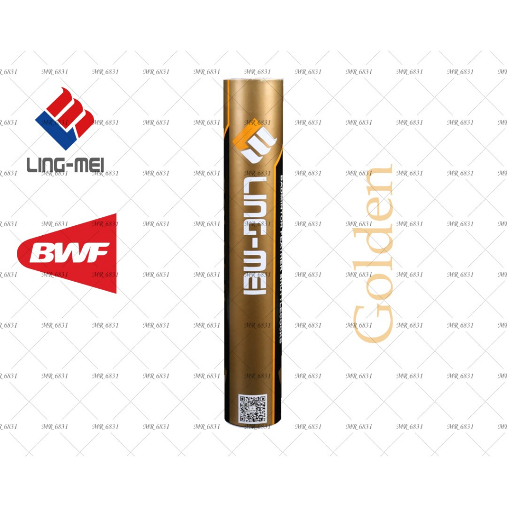 Ling mei golden shuttlecock [ORIGINAL] 1 TUBE | Shopee Malaysia