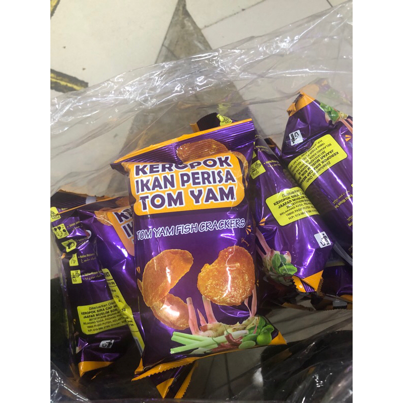 🔥 Hot Item 🔥 🔥 MINI PACK 🔥 Keropok Ikan Perisa Tomyam | Shopee Malaysia