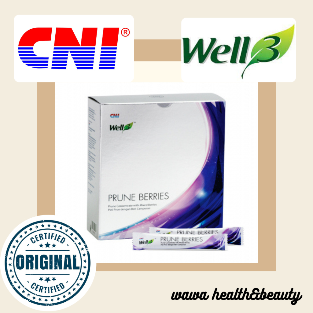 CNI Well3 Prune Berries ( 30x10g ) | Shopee Malaysia