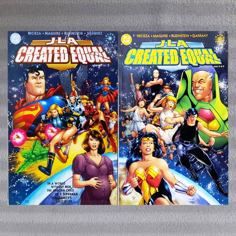 JLA: Created Equal 2/2 (Complete Set) DC Comics/Elseworlds (Wonder ...