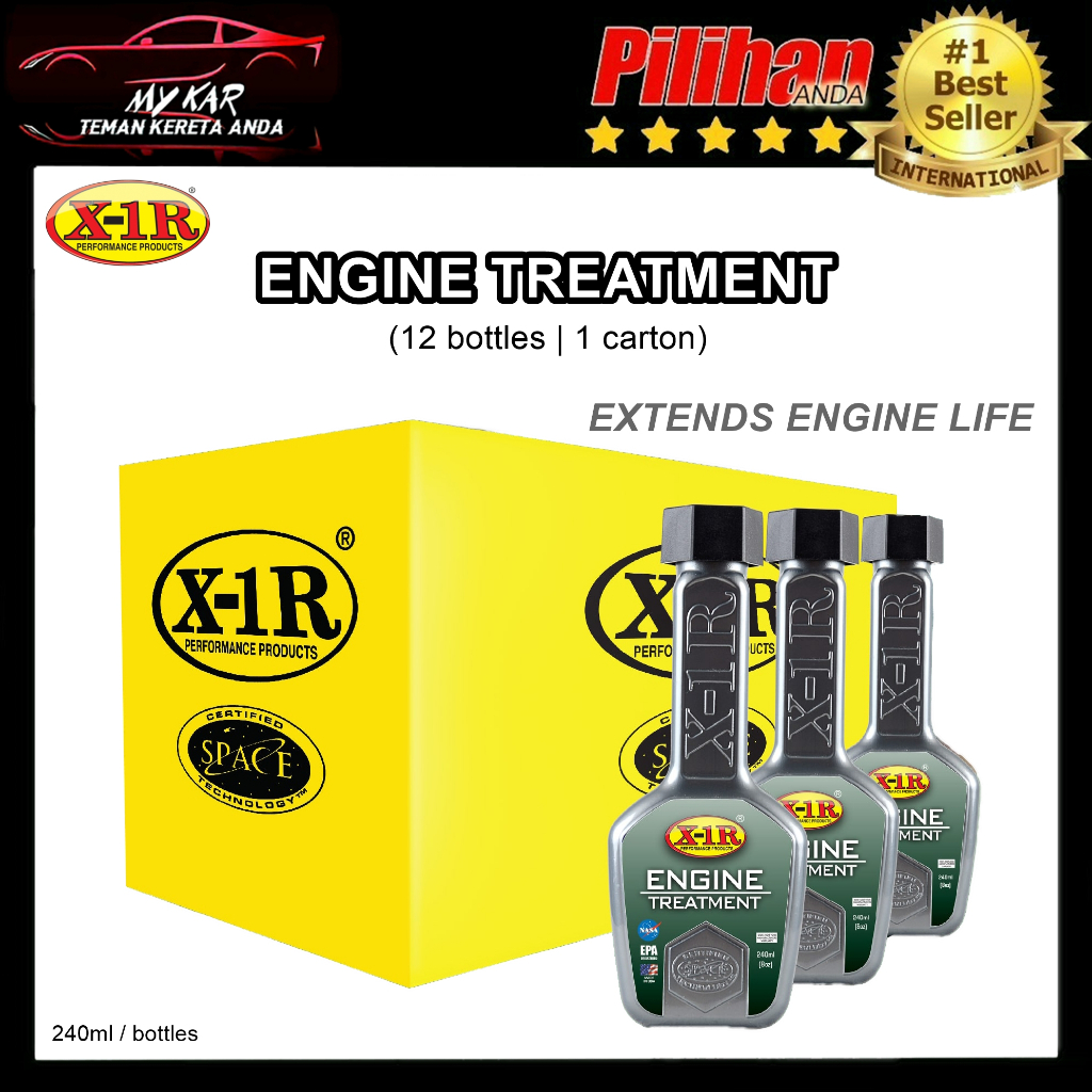 12 x X-1R Engine Treatment (1 Carton) | Shopee Malaysia