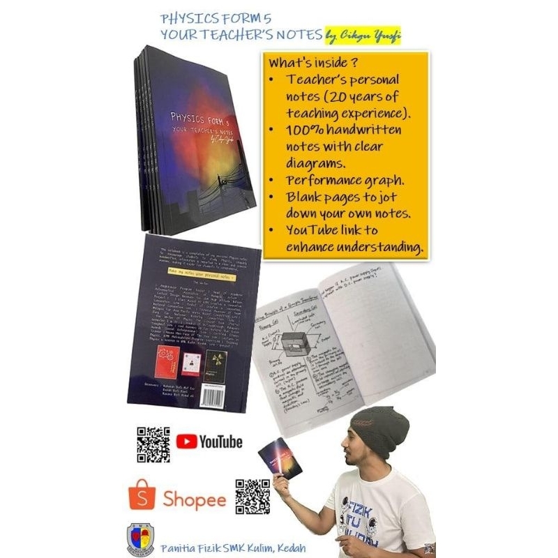 Physics Form 5 - Your Teacher's Notes by Cikgu Yusfi | Shopee Malaysia