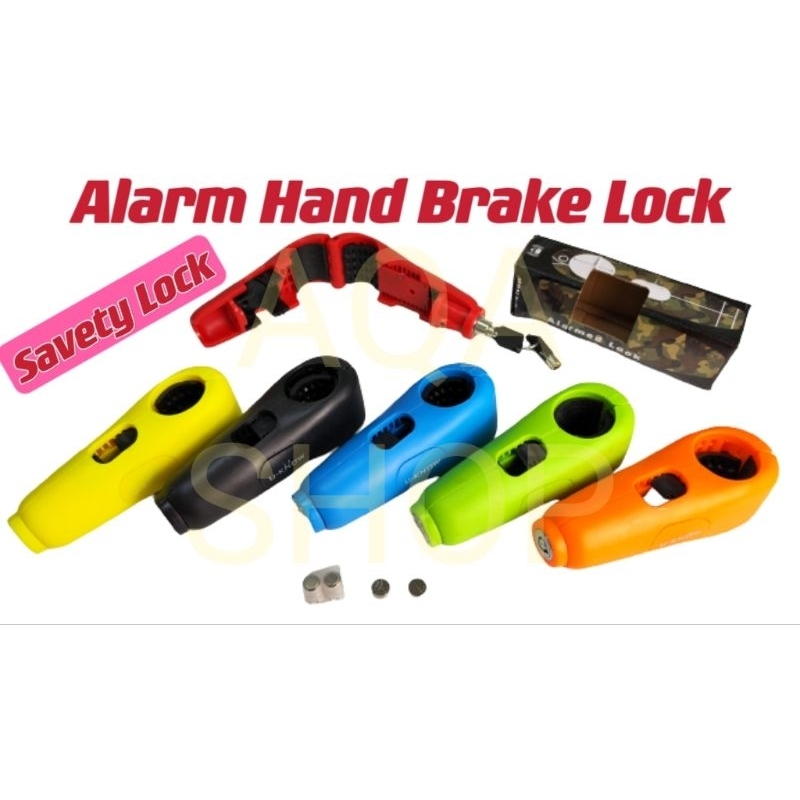 Alarm Hand Brake Lock Very Loud Savety Lock | Shopee Malaysia