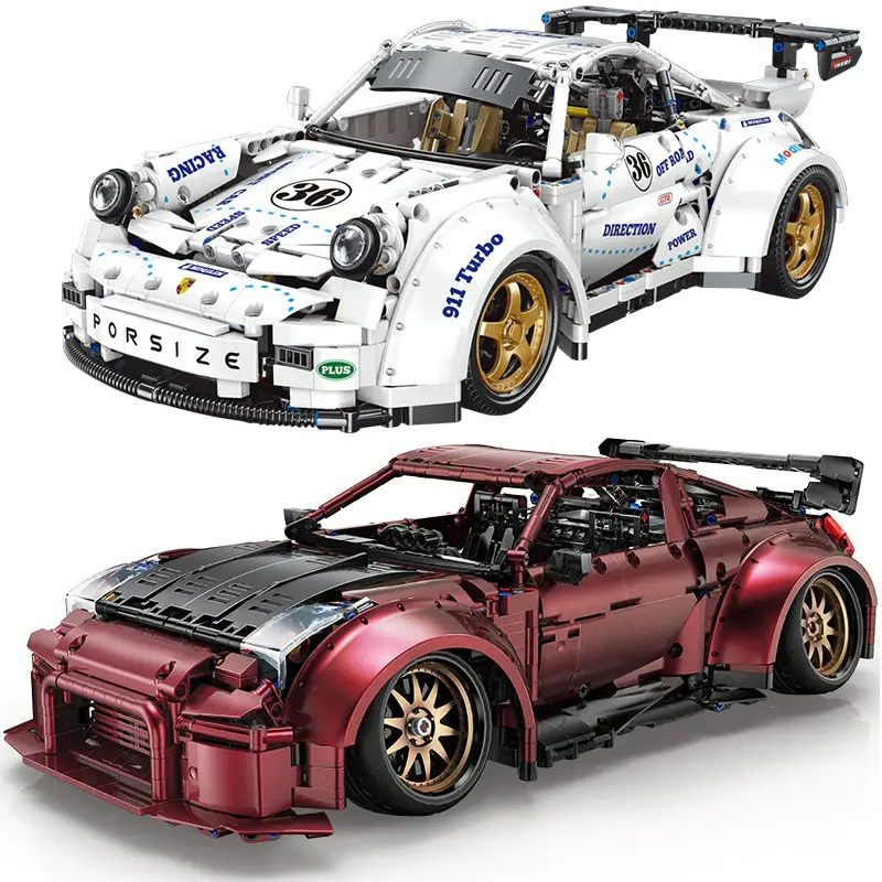 YC-QC016 Porsche 911 RWB Widebody 1:10, MOC by Russian, YC-23005 Nissan ...