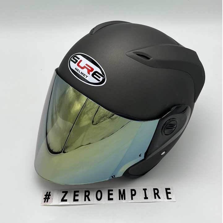 Keith KH Cruiser V2 New Model Helmet Topi Keledar Separuh Safety Smoke ...