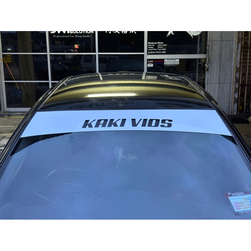 KAKI VIOS Windshield Sticker | Shopee Malaysia