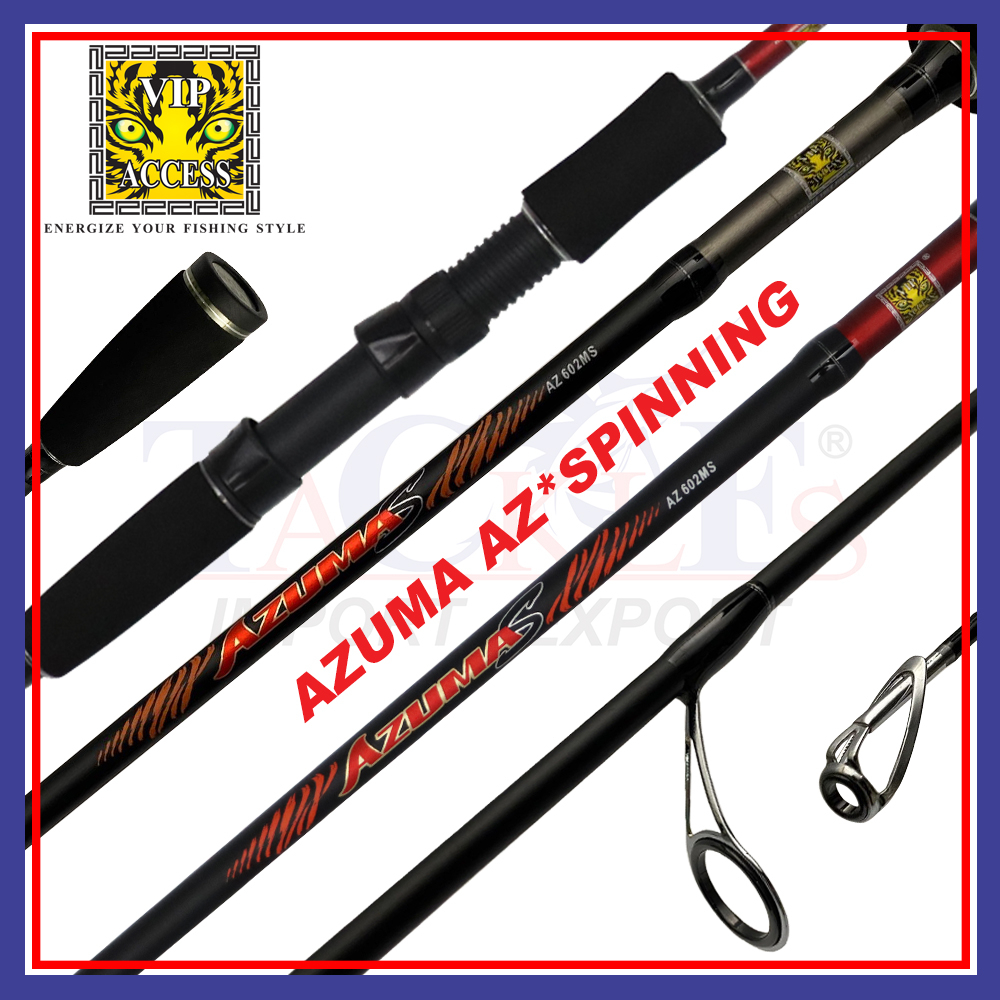 (5'6ft- 7'0 ft) VIP ACCESS AZUMA AZ Spinning Fishing Rod Pancing (3kg-5 ...