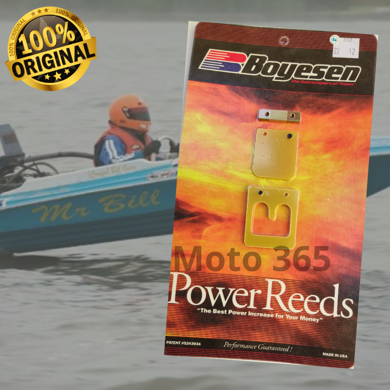 YAMAHA OUTBOARD 25, 30, 40, 50HP (3 CYLINDER) REED VALVE, BOYESEN POWER ...